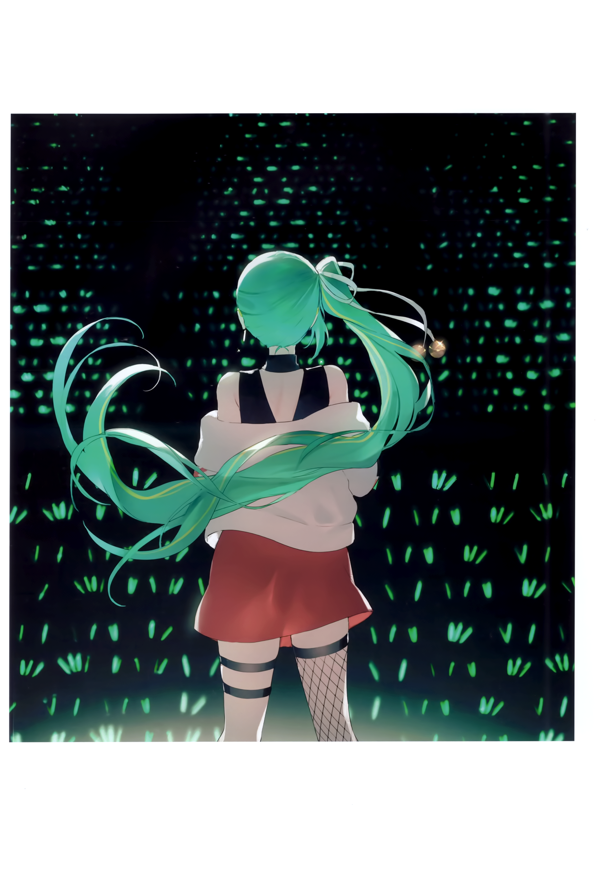 hanasaku achiki .live kagura suzu fishnets garter thighhighs | #1204086 | yande.re